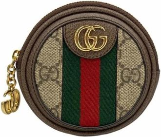 Gucci unisex, Pre-owned, Brun, Taille: ONE Size Portefeuille Vintage Pre-owned