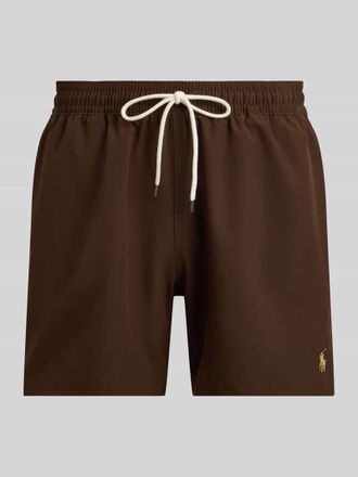Ralph Lauren Badehose mit Logo-Stitching