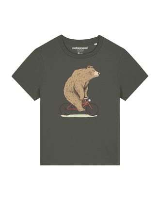 wat? Apparel T-Shirt Fahrradbär