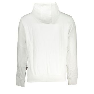 Napapijri Cotton Hooded Hoodie - White