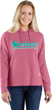 Carhartt Work in Progress Tencel Fiber Series Loose Fit Fall Graphic Hooded Sweatshirt