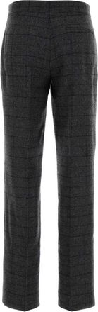 Moschino Virgin Wool Trousers - Gray