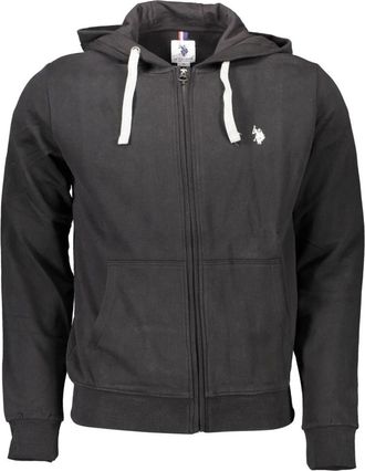 U.S.Polo Association U.s. Polo Assn., Homme, Sweatshirts et sweats à capuche, Noir, Taille: 2XL U.s. Polo Assn. Pull Noir en Coton pour Homme