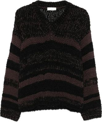 Roberto Collina Damen, Strickwaren, Schwarzk, LGr&ouml;&szlig;e