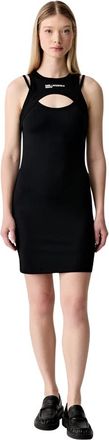 Karl Lagerfeld Damen, Kleider, Schwarzk, XLGr&ouml;&szlig;e