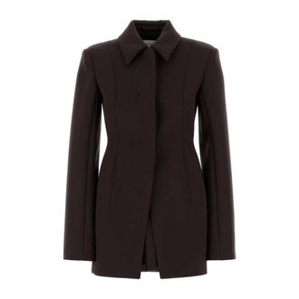 Sportmax Femme, Vestes, Brun, Taille: 34 FR Bacio1234 Blazer