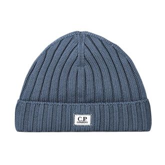 C.P. Company Rippstrick-M&uuml;tze - - Accessories - Herren - Blau - ONE SIZE