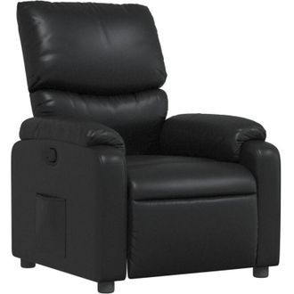 vidaXL Relaxsessel Schwarz Kunstleder - Vidaxl