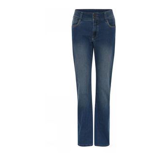 C.Ro Ausgestellte Denim Jeans Medium Blue - - Jeans - Damen - Blau - 4XL
