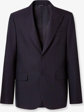 Fendi Formal wool and cotton blazer - FENDI - gender_Man