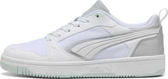 Puma Sneakers Rebound v6 Low Aqua M&eacute;talliques Unisexe, Chaussures, Blanc, 41