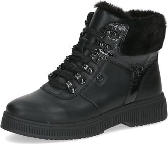 Caprice Femme Damen 9-26206-45 Botte Tendance, Peigne Noir, 36 EU