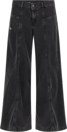 Diesel Femme, Jeans, Noir, Taille: W31 D-Akii Mid-Rise Jeans
