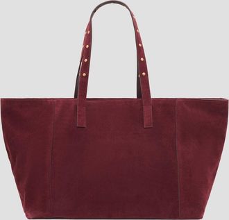 Gerard Darel Cabas en cuir velours - SIMPLE - Bordeaux