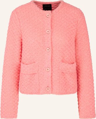 Marc Cain Strickjacke Mit Pailletten pink