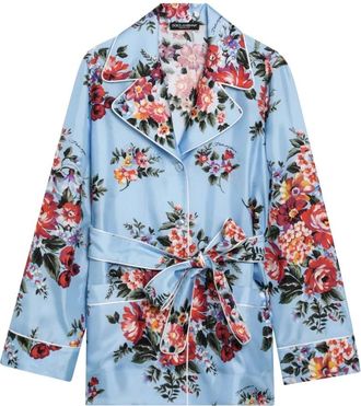 Dolce & Gabbana Femme, Blouses et Chemises, Multicolore, Taille: 36 FR Camicia