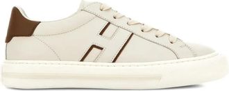 Hogan Homme, Chaussures, Beige, Taille: 42 EU H691 Baskets