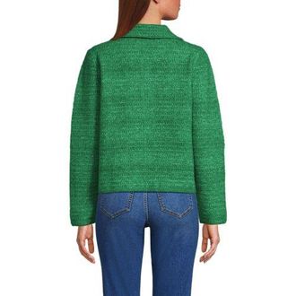 Lands End Soft Touch Jacke, Damen, Gr&ouml;&szlig;e:48-50 regular, Gr&uuml;n, by Lands End