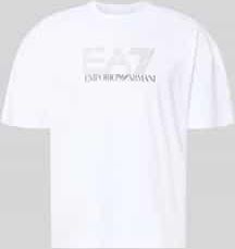 Emporio Armani T-Shirt mit Logo und Rundhalsausschnitt
