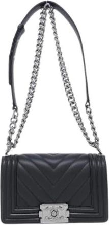 Chanel Sac bandouli&egrave;re vintage doccasion - Femme - Pre-owned - Noir - Taille: ONE Size