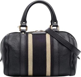 Gucci Pre-owned Vintage Satchel - - Pre-owned - Damen - Schwarzk - ONE SIZE