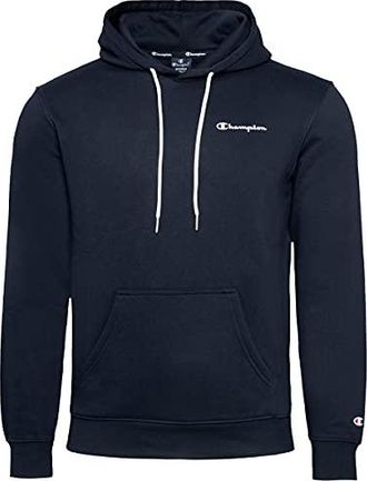 Champion Pull &agrave; capuche pour homme 214749 BS501 NNY Bleu fonc&eacute; Taille L