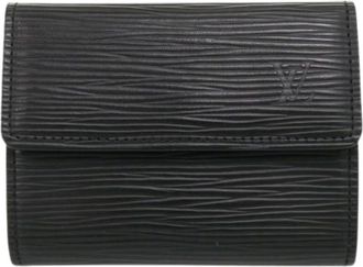 Louis Vuitton Porte-monnaie Pre-owned - Homme - Pre-owned - Noir - Taille: ONE Size