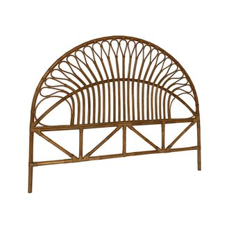 Sweeek Kopfteil aus dunklem Rattan - Malacca