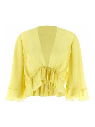 Alberta Ferretti Chemise - Jaune