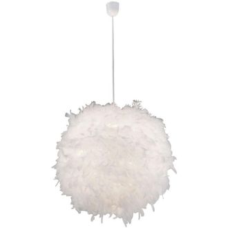 Globo Lighting Suspension - Katunga - blanc - plastique - &oslash; 60cm - E27 - - Globo
