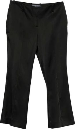 Ermanno Scervino Pantalon &Eacute;vas&eacute; Tailleur - Femme - Pantalons - Noir - Taille: 34 FR