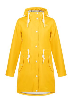Ice Bound Regenmantel Damen Gelb