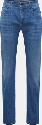 7 For All Mankind Herren - Jeans Slimmy blau