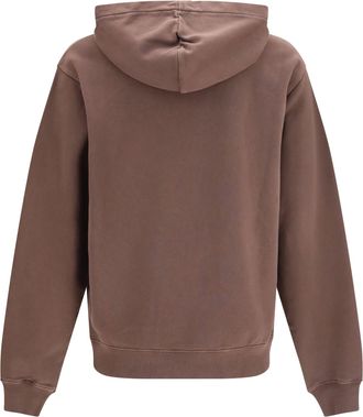 Jacquemus Hooded Cotton Sweatshirt - Brown