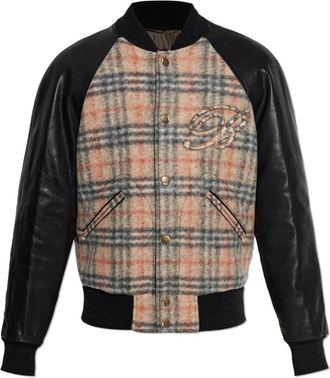Burberry Homme, Vestes, Brun, Taille: M Rosewell Bomber Turtleneck Jacket
