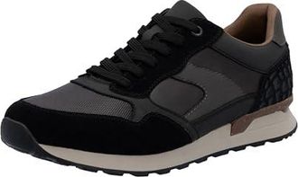Rieker Homme U0313 Baskets Basses, Noir, 44 EU