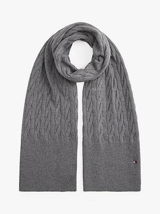 Tommy Hilfiger Écharpe Hilfiger Flag en laine torsadée