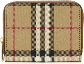 Burberry Femme, Accessoires, Multicolore, Taille: ONE Size Printed Canvas Wallet