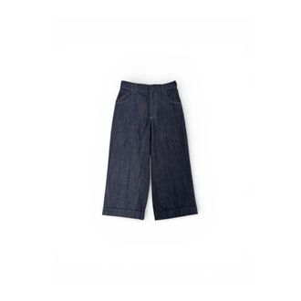 Max Mara Femme, Jeans, Bleu, Taille: 34 FR Pantalon en denim &agrave; jambes larges