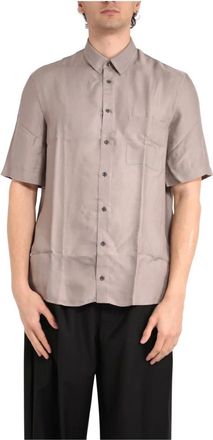 Patrizia Pepe Homme, Chemises, Gris, Taille: L Chemises habill&eacute;es