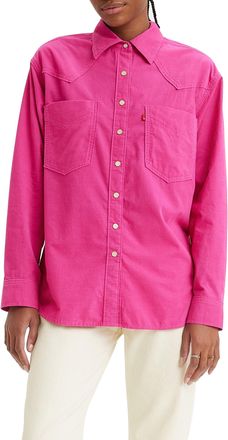 Levi's Damen Donovan Western Shirt, Rose Violet, S EU