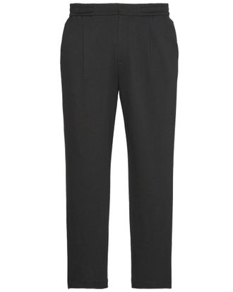 Calvin Klein Jerseyhose mit Dehnbund und Bundfalte, Slim Tapered Fit in