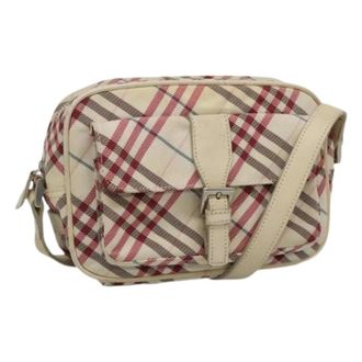 Burberry Pre-owned Nylon sacs-ports-paule - Femme - Pre-owned - Blanc - Taille: ONE Size