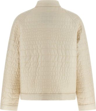 Moncler Down Jacket - Cream