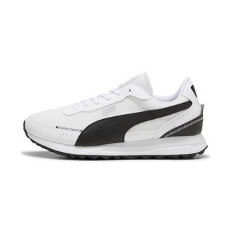 Puma Sneakers en cuir Road Rider, Chaussures, Blanc, 42