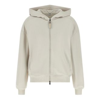 Brunello Cucinelli Damen, Sweatshirts & Hoodies, Beige, SGr&ouml;&szlig;e