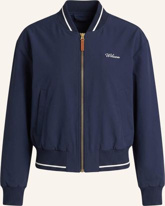 Wilson Bomberjacke W Penn Bomber blau