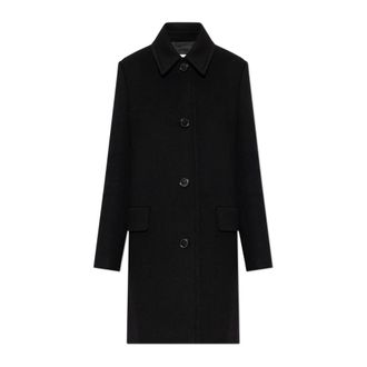 Burberry Wollmantel Gosford - - Coats - Damen - Schwarzk - 2XS