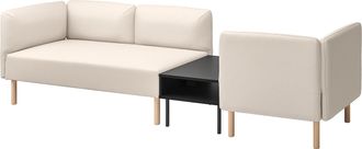 IKEA LILLEHEM 3er-Sitzelement mit Ablage