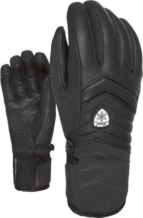 Level Maya Handschuhe, Damen, Schwarz, 8